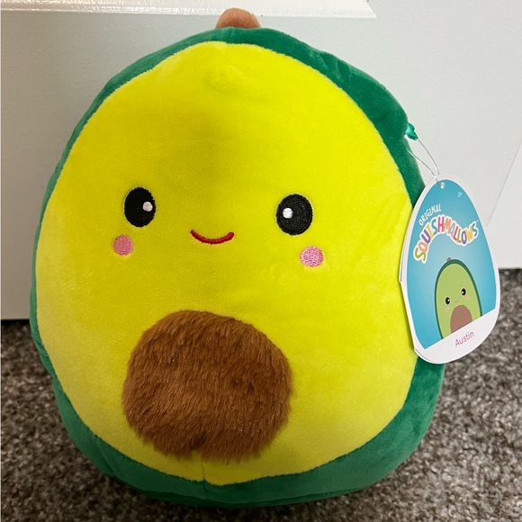 Squishmallows | Toys | Austin The Avocado 8 Squishmallow Plushie | Poshmark